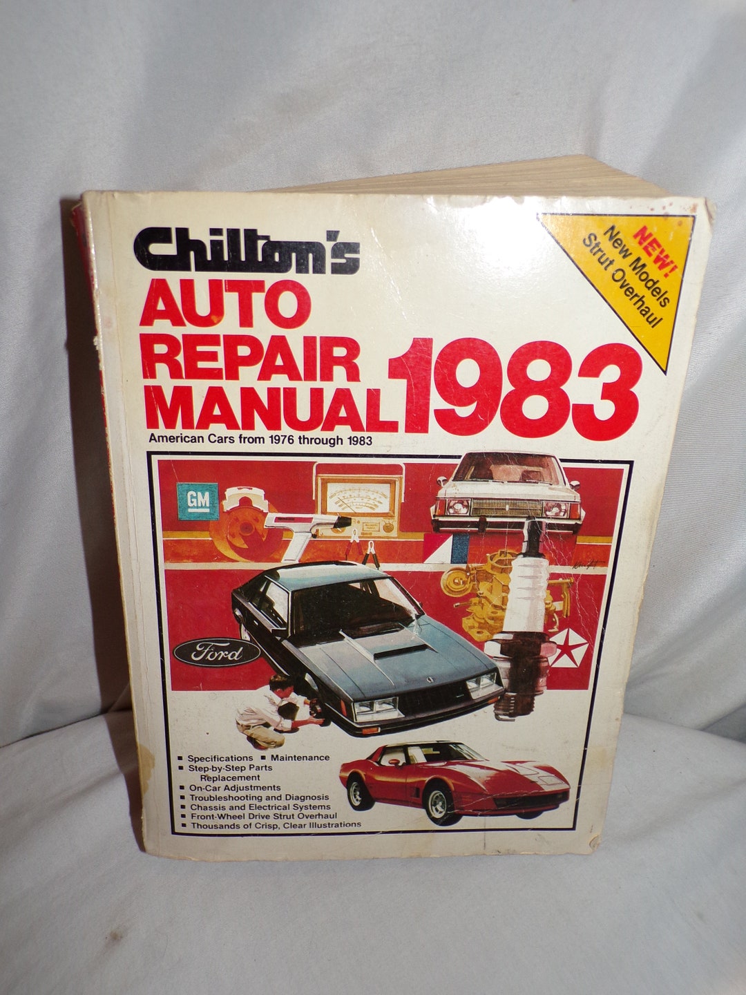 Large Chilton's 1976 - 1983 Auto Repair Manual American Cars - Etsy