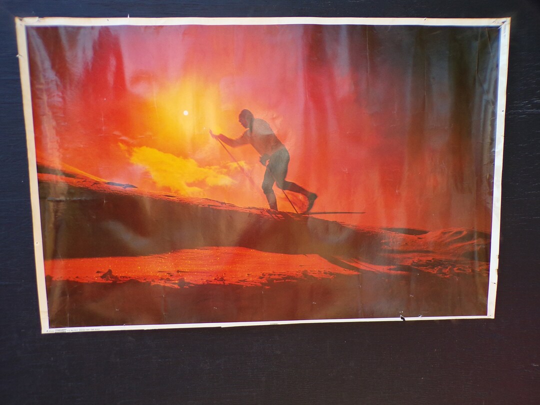 Vintage 1976 'touring' Poster by Thought Factory 23" X 35" Cross ...