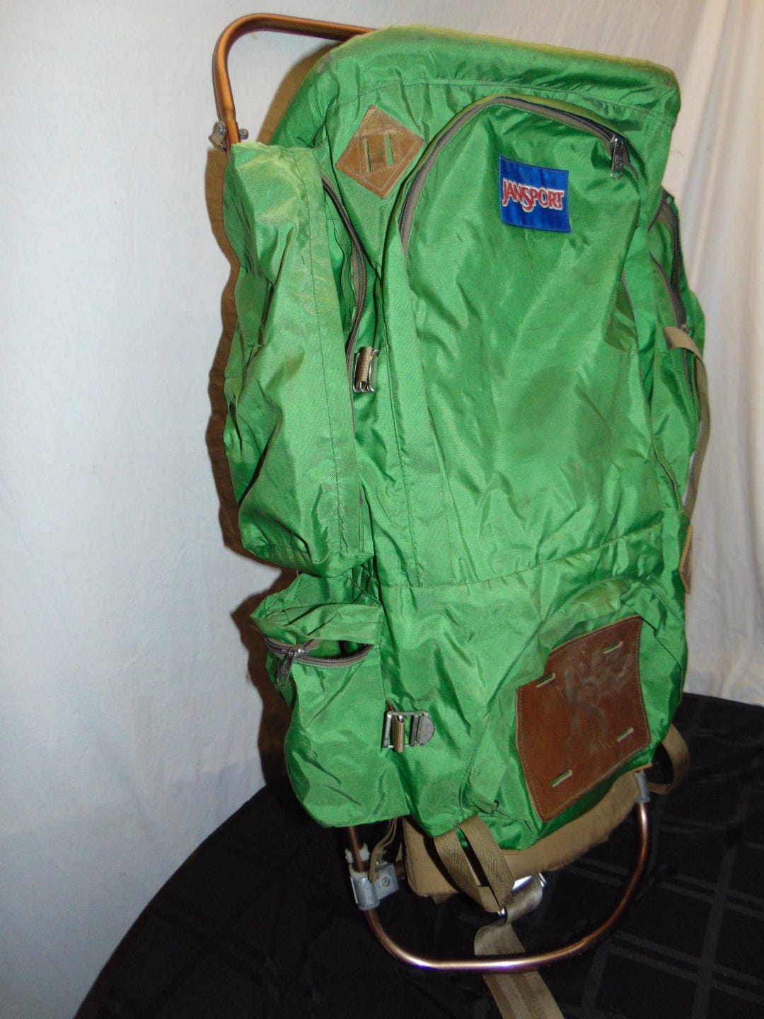 Vintage Jansport External Frame Backpack Hip Wings Aluminum Frame Size ...