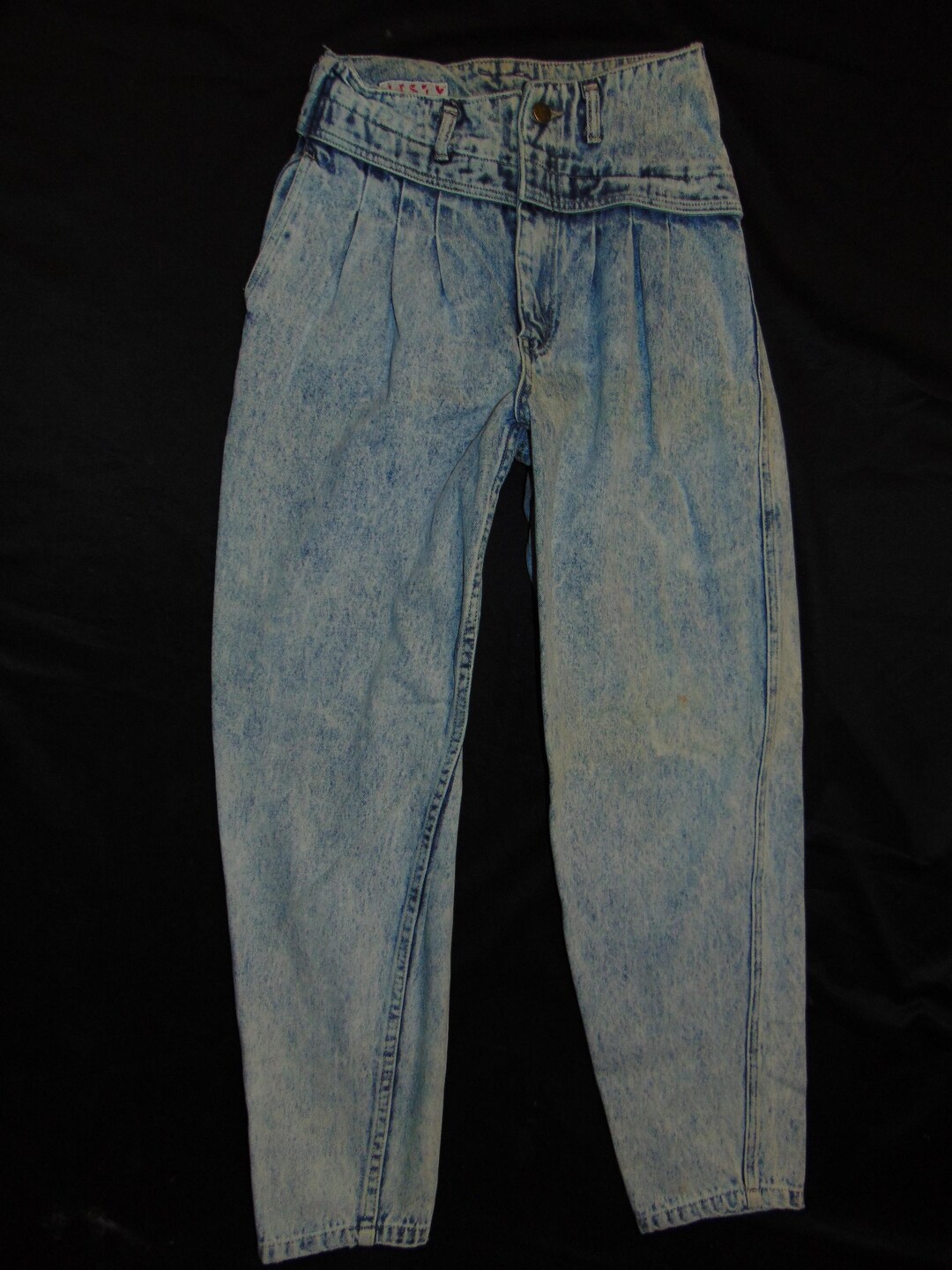 Vintage 90's Nasty Brand Acid Wash Denim Jeans High Waisted High Rise ...
