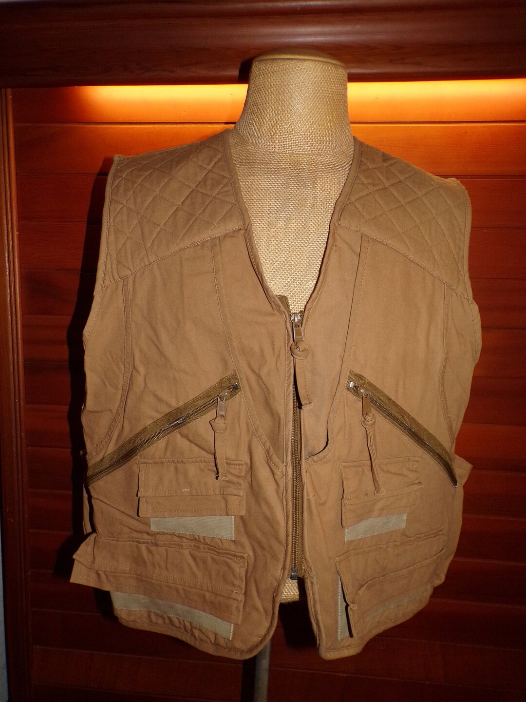 Vintage Gamehide Hunting Shooting Vest Jacket Men's Size Large Padded ...
