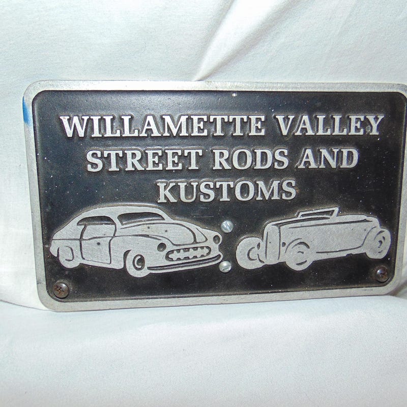 Car Club Plaque - Etsy