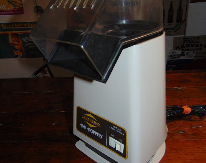 Vintage West Bend the Poppery Hot Air Corn Popper 5459 - Etsy