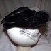 Vintage Valerie Modes 1940s Velvet Hat With Vail - Etsy