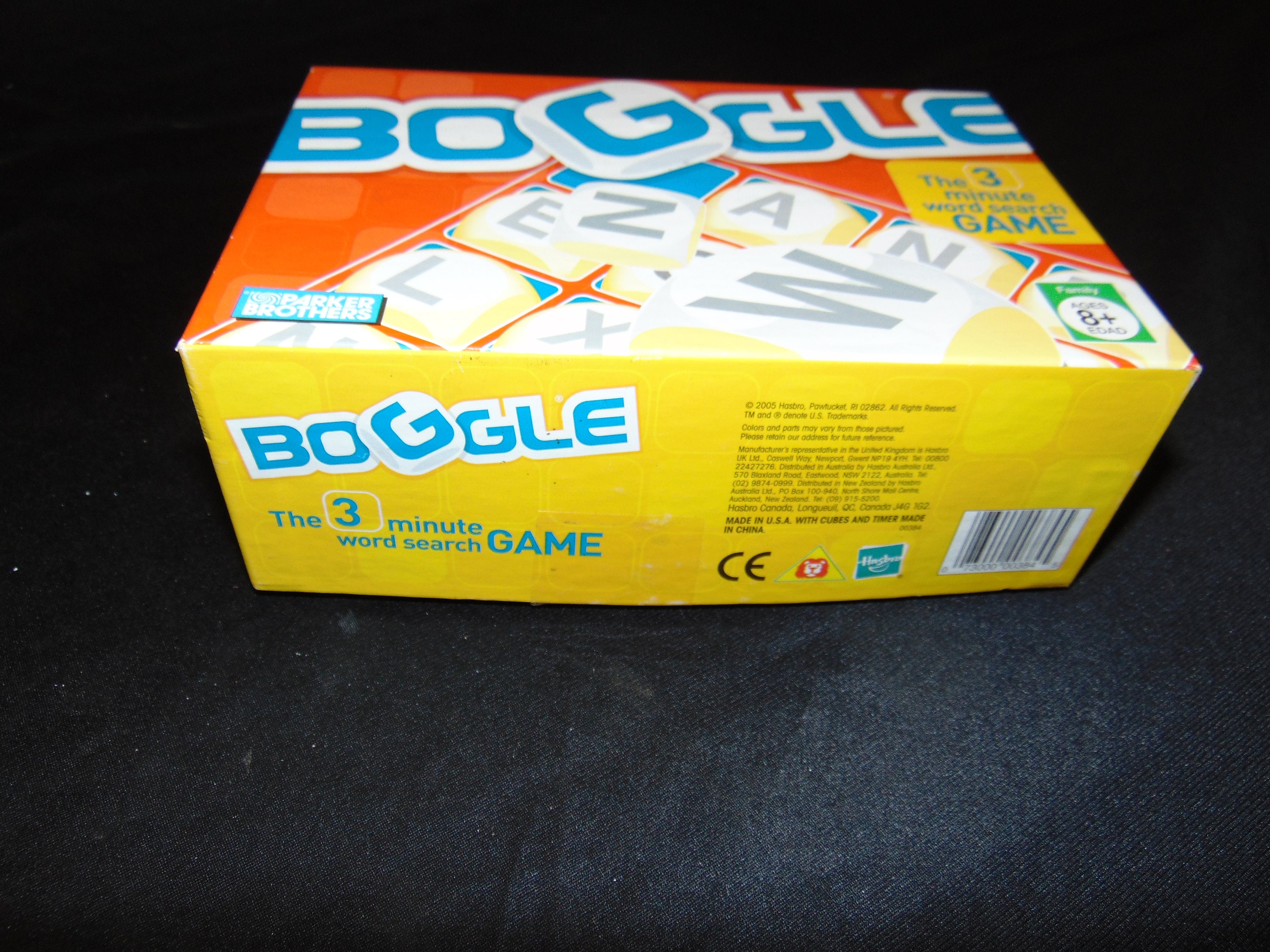 BOGGLE Word Game Parker Bros the 3 Minute Word Search Game - Etsy