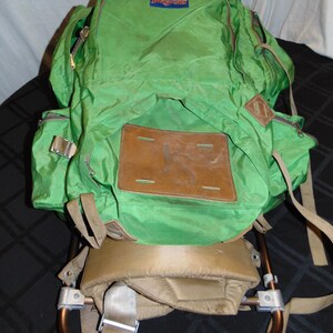 Vintage Jansport External Frame Backpack Hip Wings Aluminum Frame Size ...