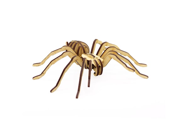 Tarantula 3D Wood Puzzle Kit - Etsy