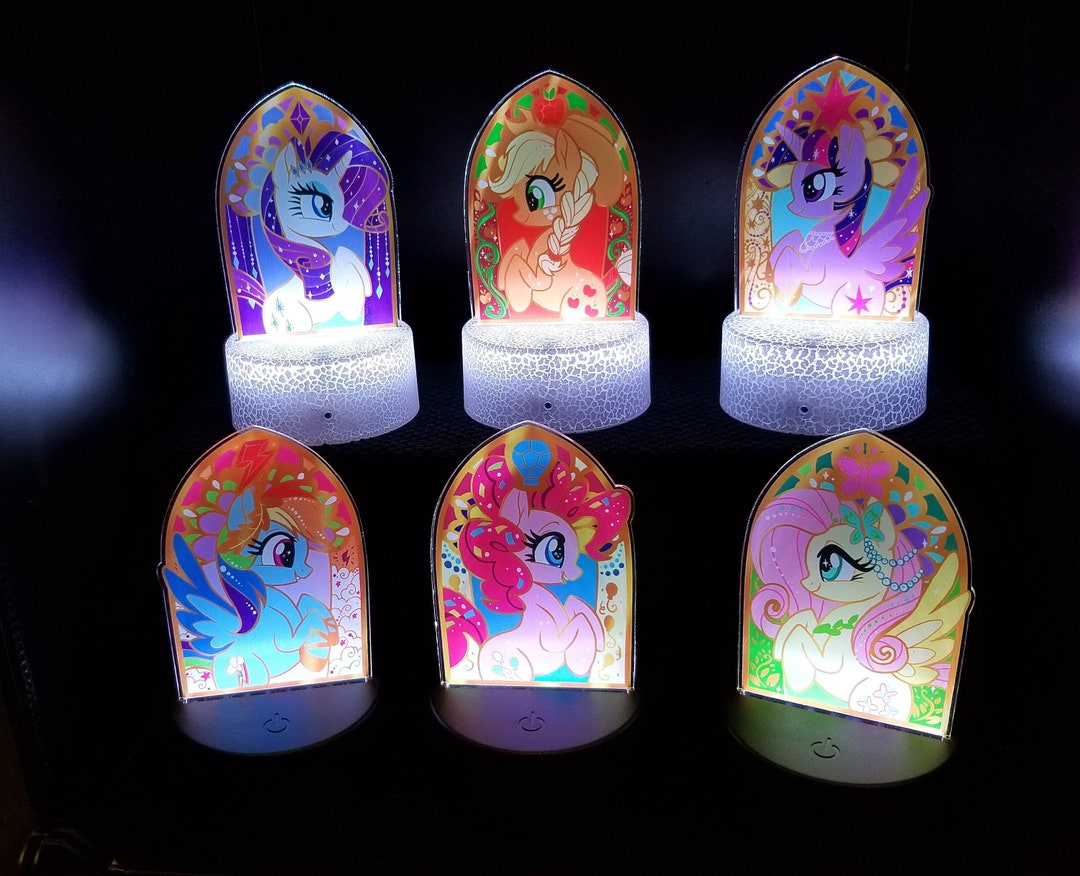 Stained Glass LED Display - Art by Sophie Scruggs - Etsy
