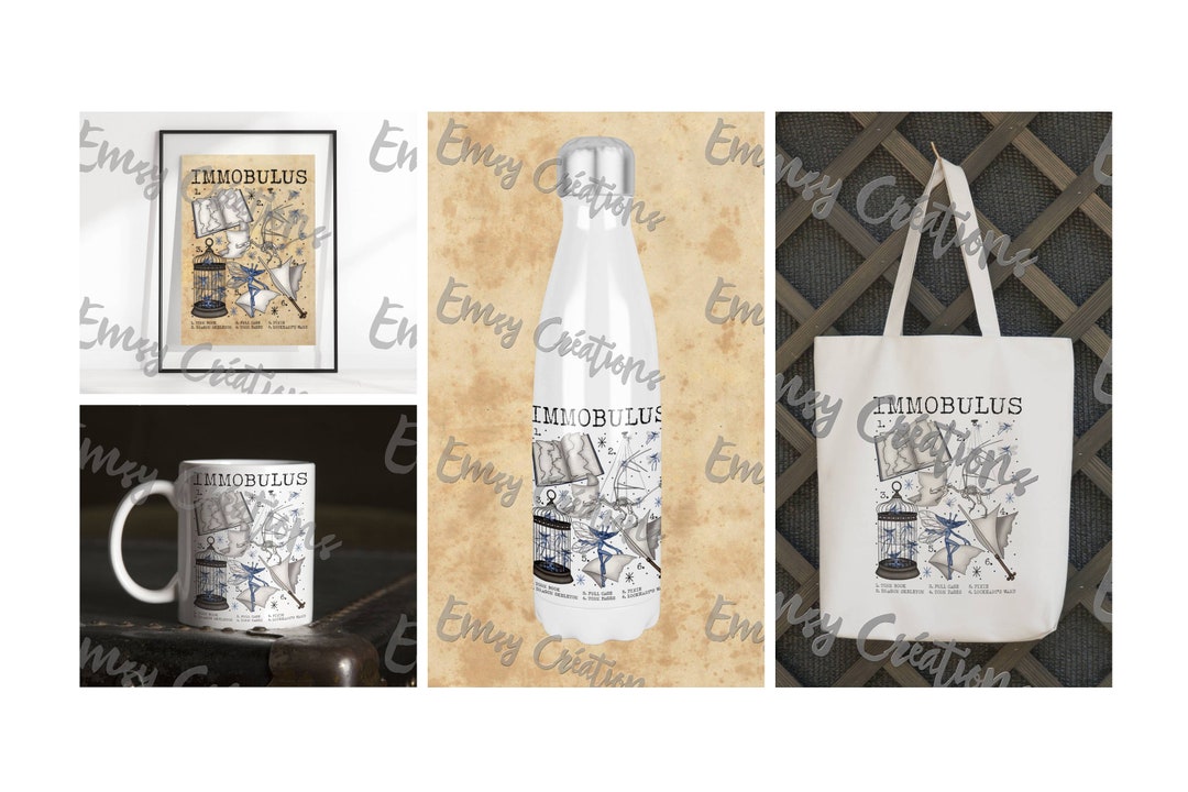 Item of Your Choice Theme Harry Potter Spell Immobulus - Etsy