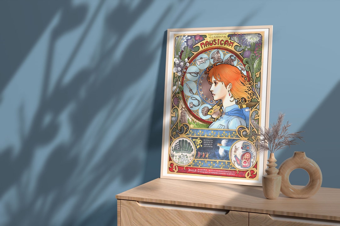 Poster / Poster Theme Ghibli Nausicaa - Etsy