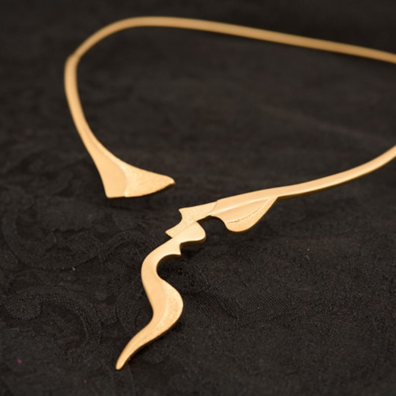 Open Necklace - Etsy