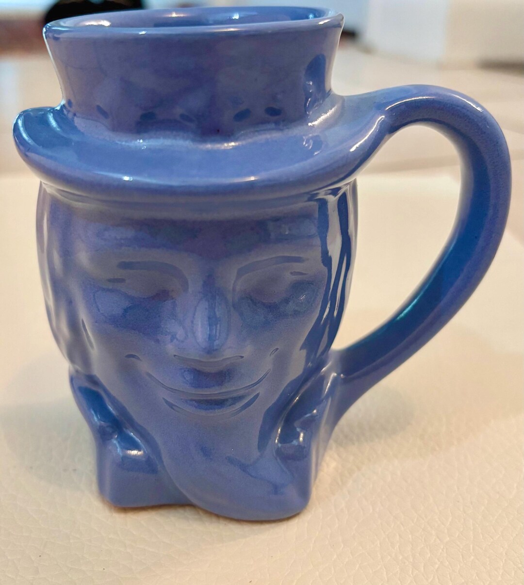 Frankoma Blue Uncle Sam Mug Bicentennial Mug 1976 - Etsy