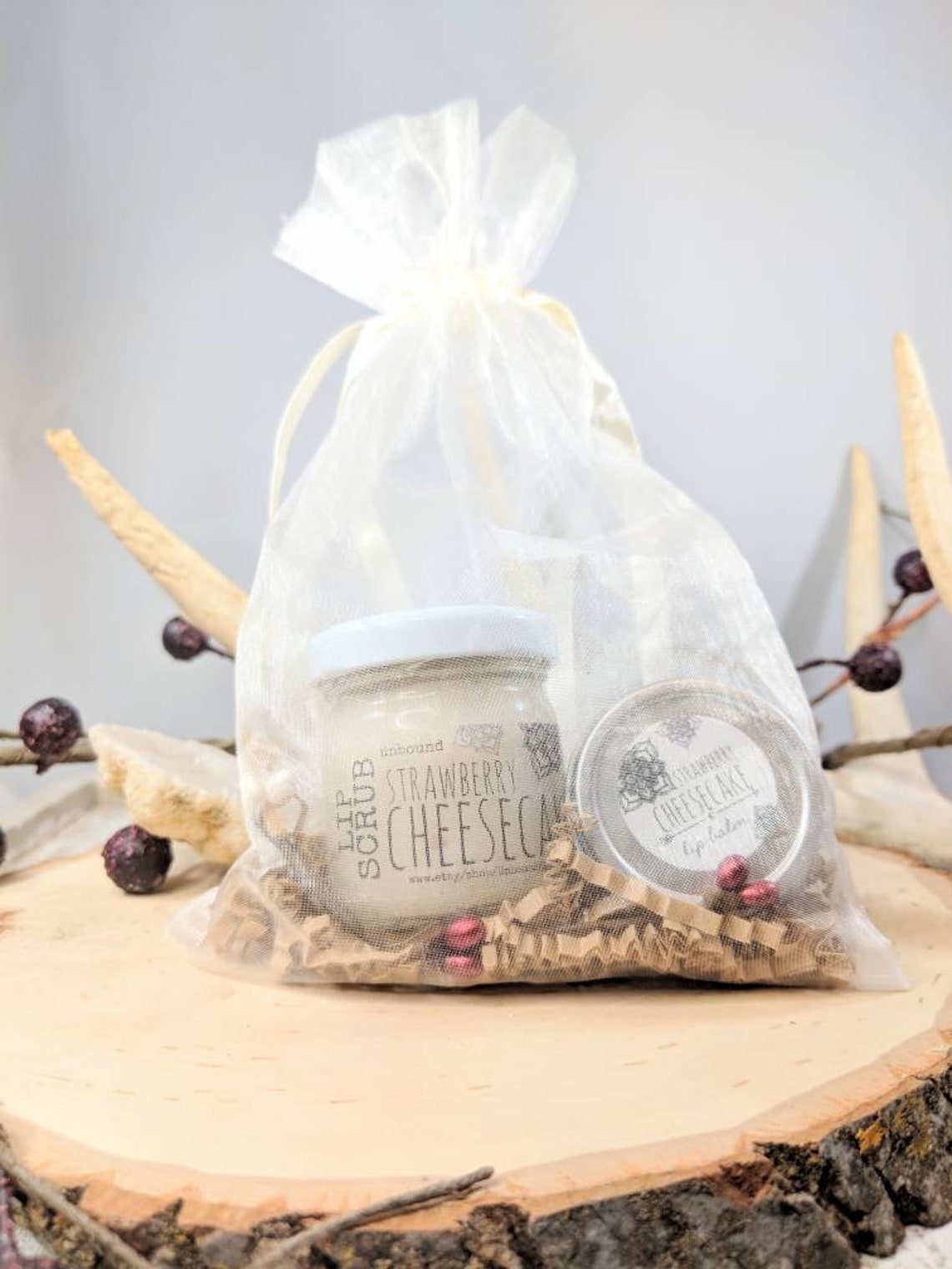 Lip Scrub, Lip Care, Gift Set, Lip Balm and Scrub Set, Lip Balm, Body ...