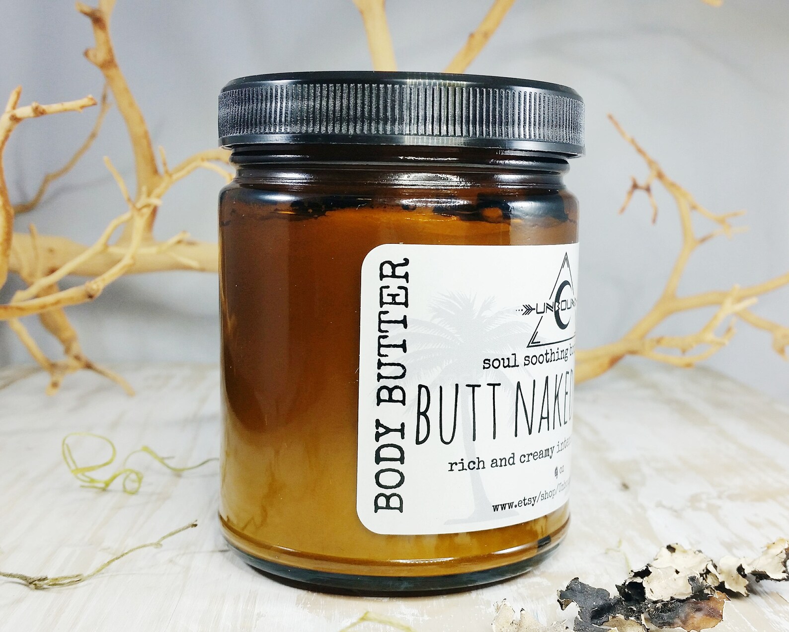 Body Butter, Natural Skin Care, Organic Body Butter, Butt Naked, Mango ...