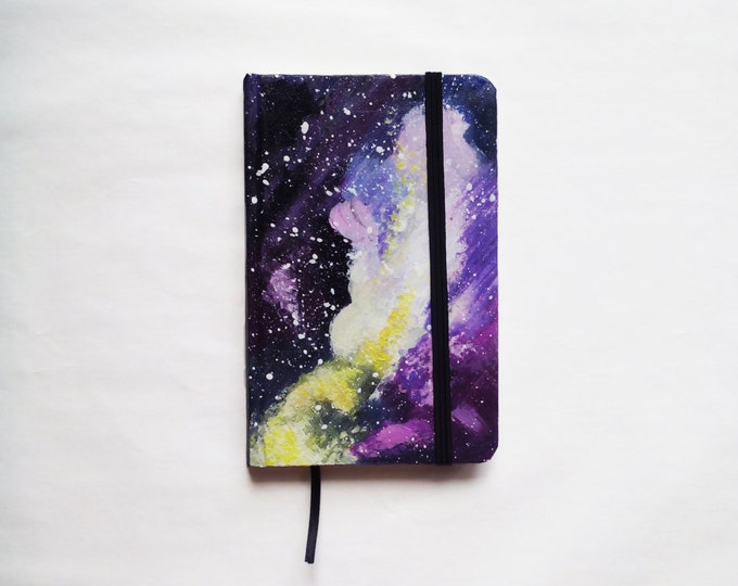 Original Notebook, Galaxy, Small Notebook, Cosmos Agenda, Boho Style ...