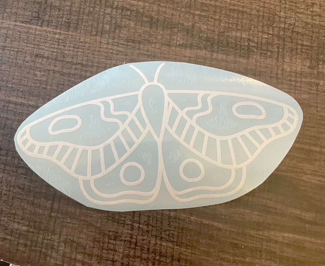 Moth Vinyl Decal Car Decal Laptop Sticker Car Accessories - Etsy