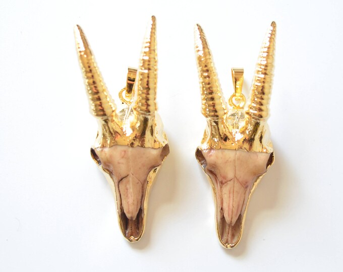 Resin Sheep Head With Gold Plated Pendant sheep Head Jewelry - Etsy