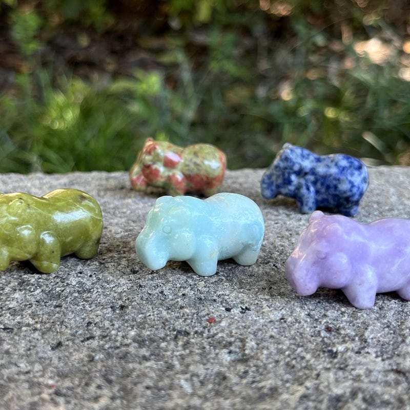 Hippo Sculpture - Etsy