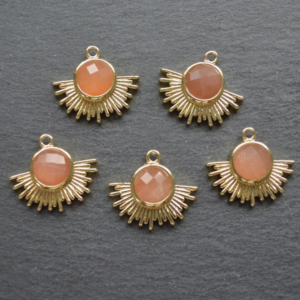 Sunstone Pendant - Etsy