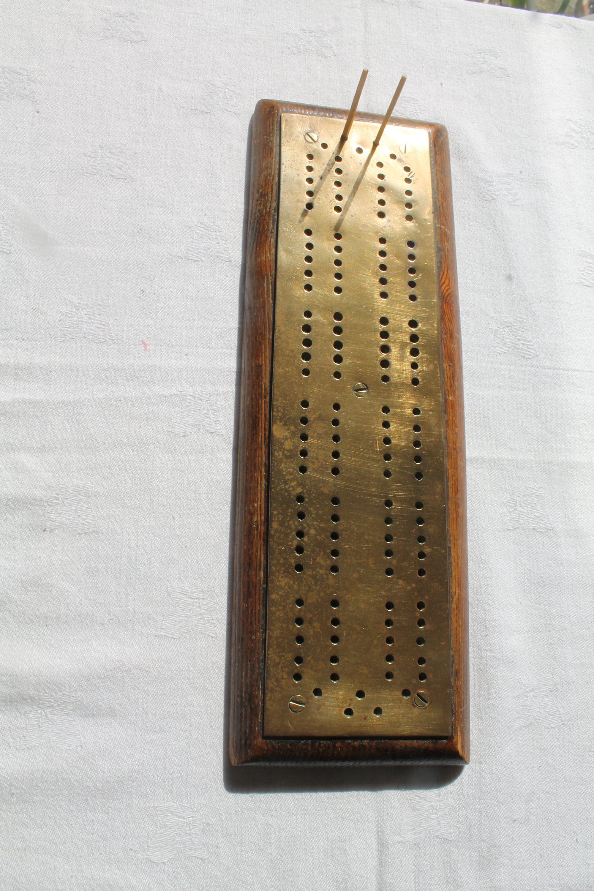 Vintage Cribbage Board - Etsy
