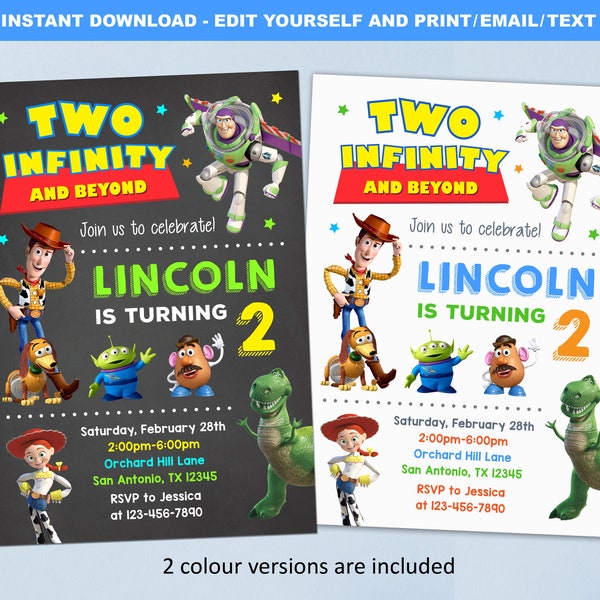 Two Infinity and Beyond Birthday - Etsy