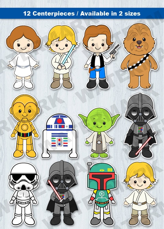 Star Wars Cake Topper Star Wars Centerpiece Star Wars Table Centerpiece Star Wars Decoration Star Wars Wall Decor Etsy UK