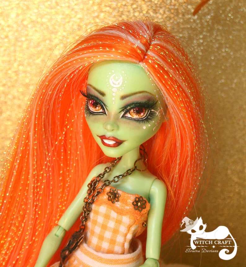 Ooak Monster High Doll By Elvaira Devians Witchcraft Etsy