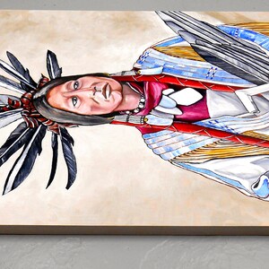Chief Many Horns, Native American Oil Painting, American Indian Chief ...
