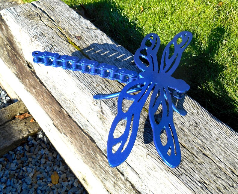 Large Dragonfly Sculpture Metal Dragonfly Steampunk Metal - Etsy