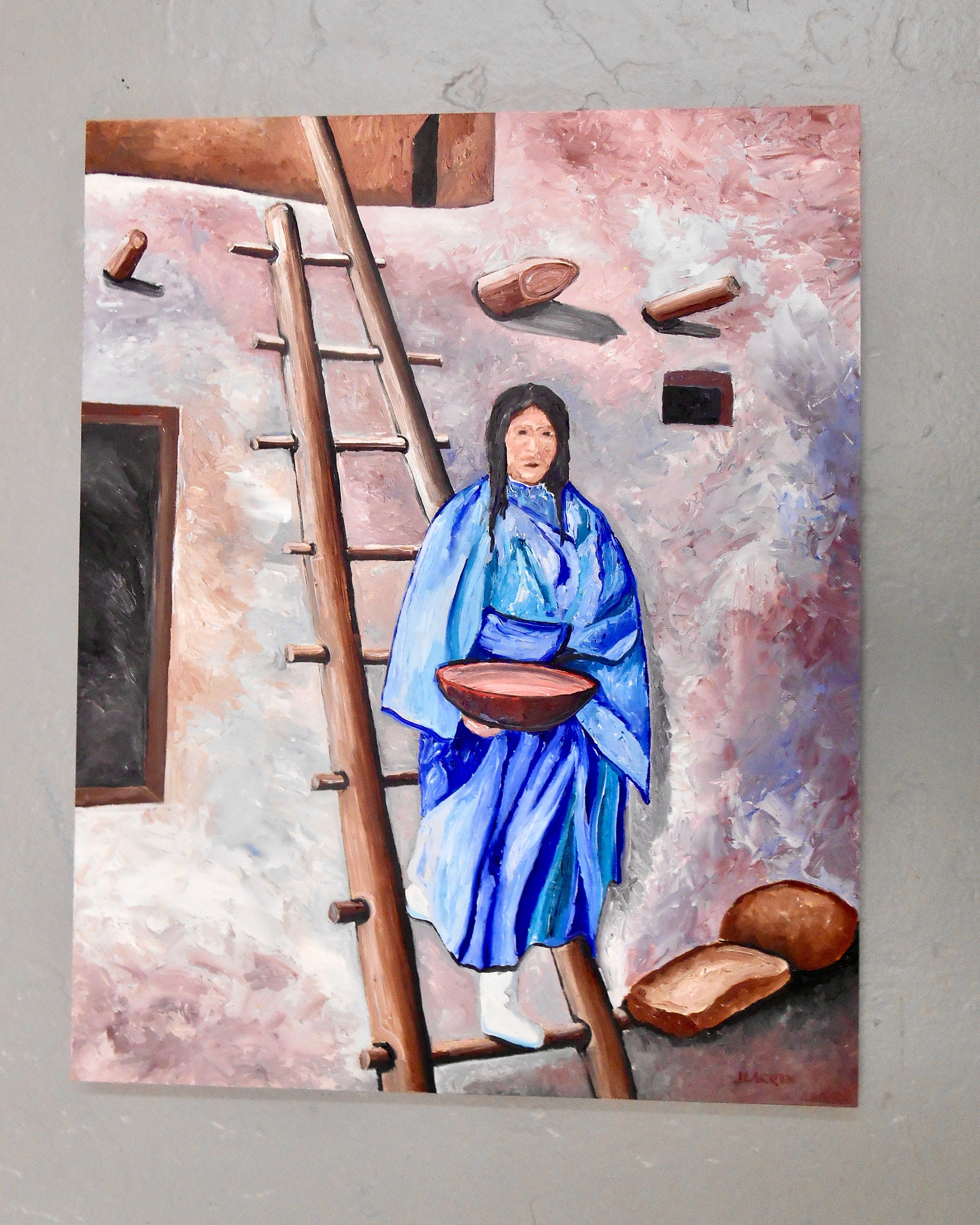 American Indian Oil Paintings