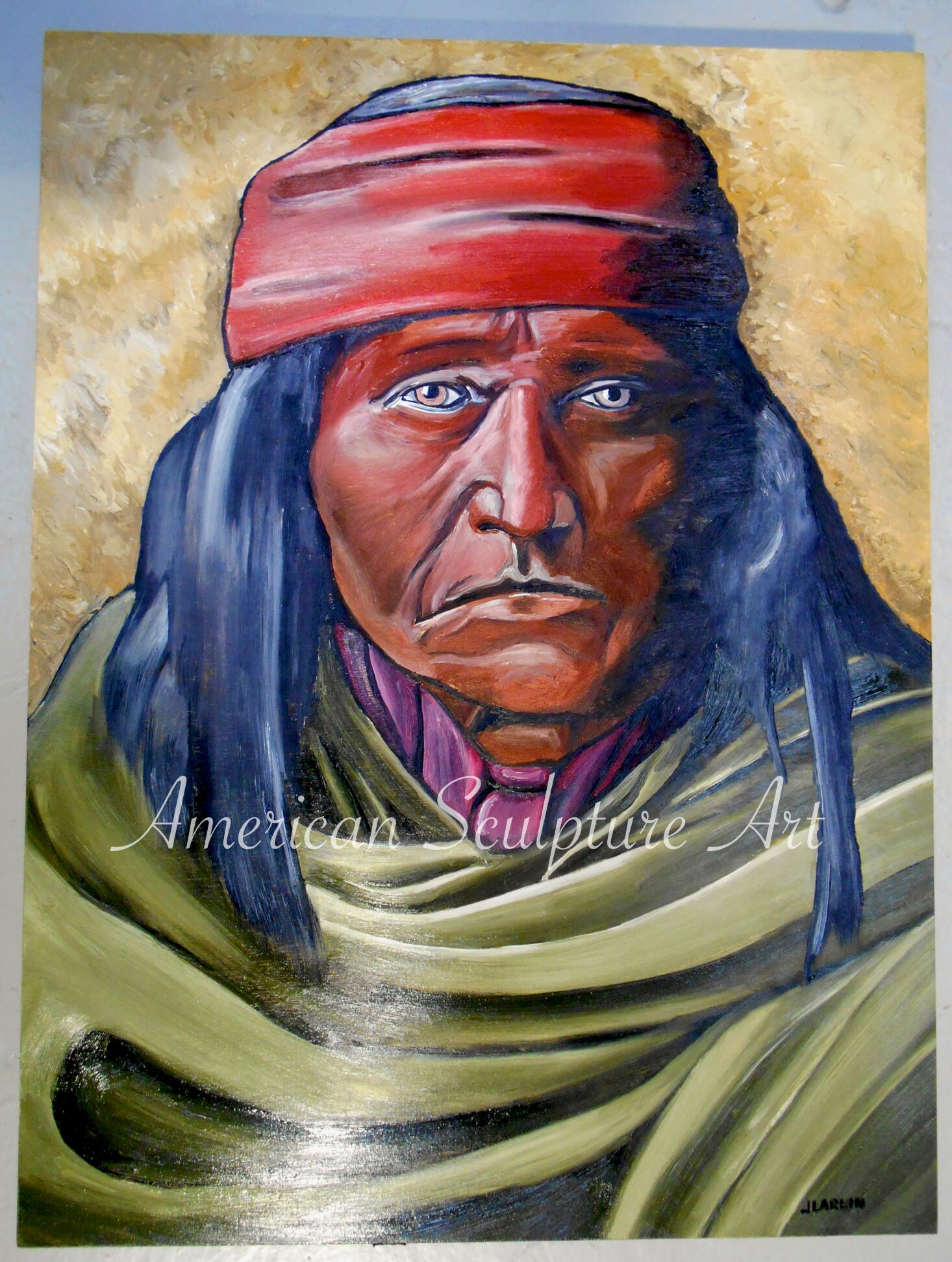 American Indian Oil Paintings