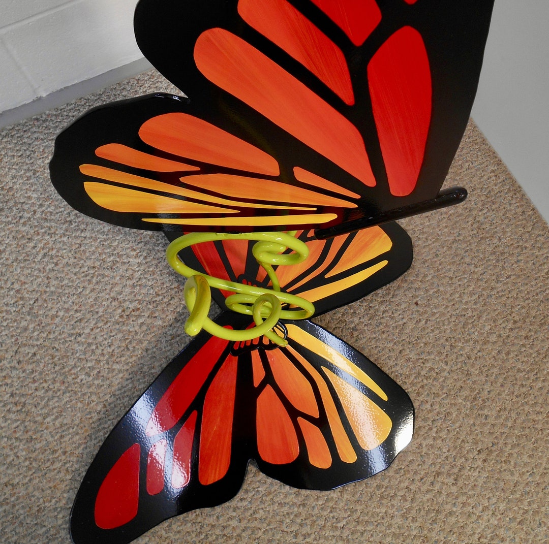 Patio Decor Butterflies, Butterfly Metal Decor, Butterfly Plasma Cut ...