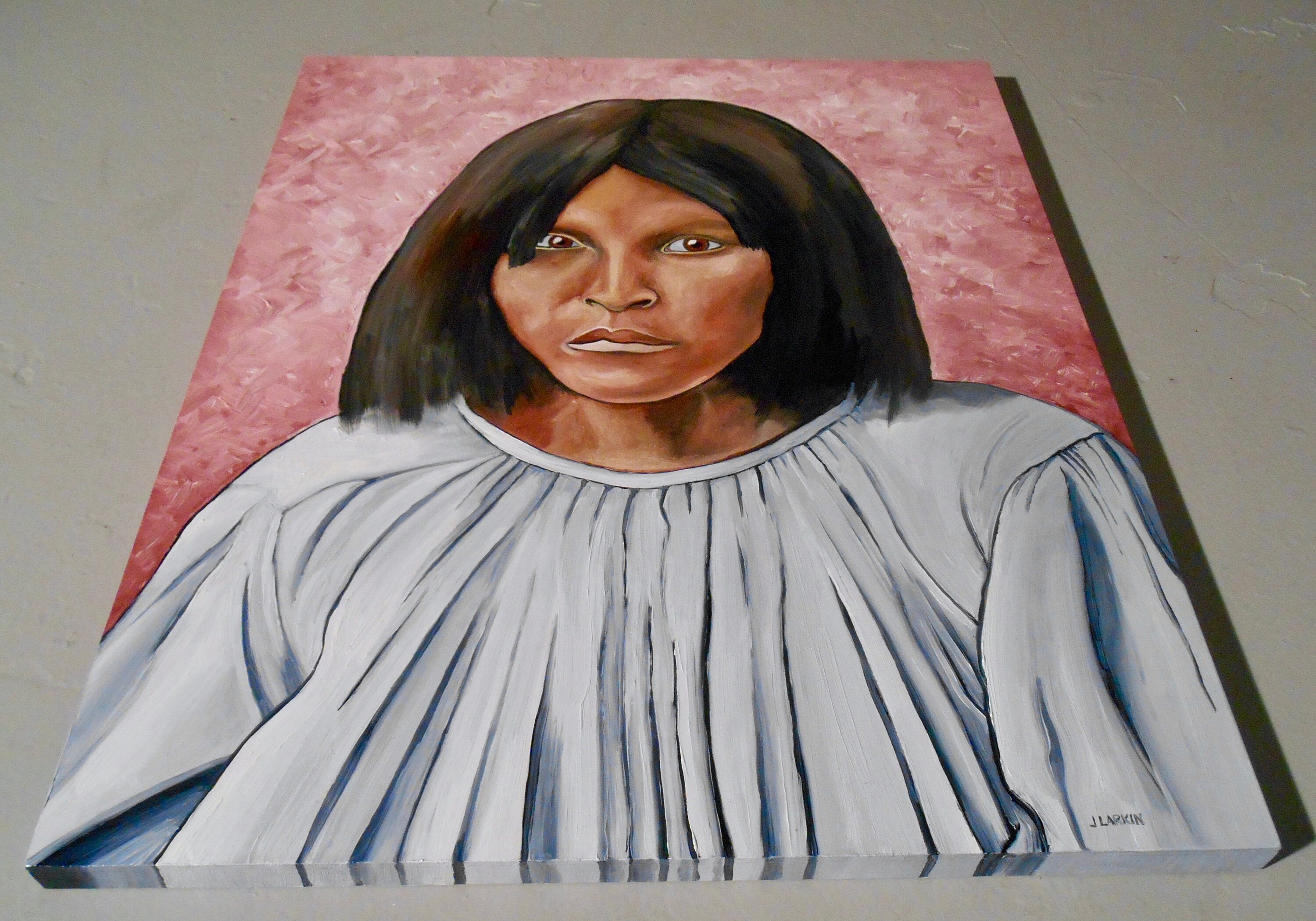 Native American Oil Painting Original Oil Indian Woman Oil - Etsy