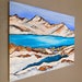 Inuit Village, Traditional Alaskan Village Oil Painting, Arctic Tundra ...