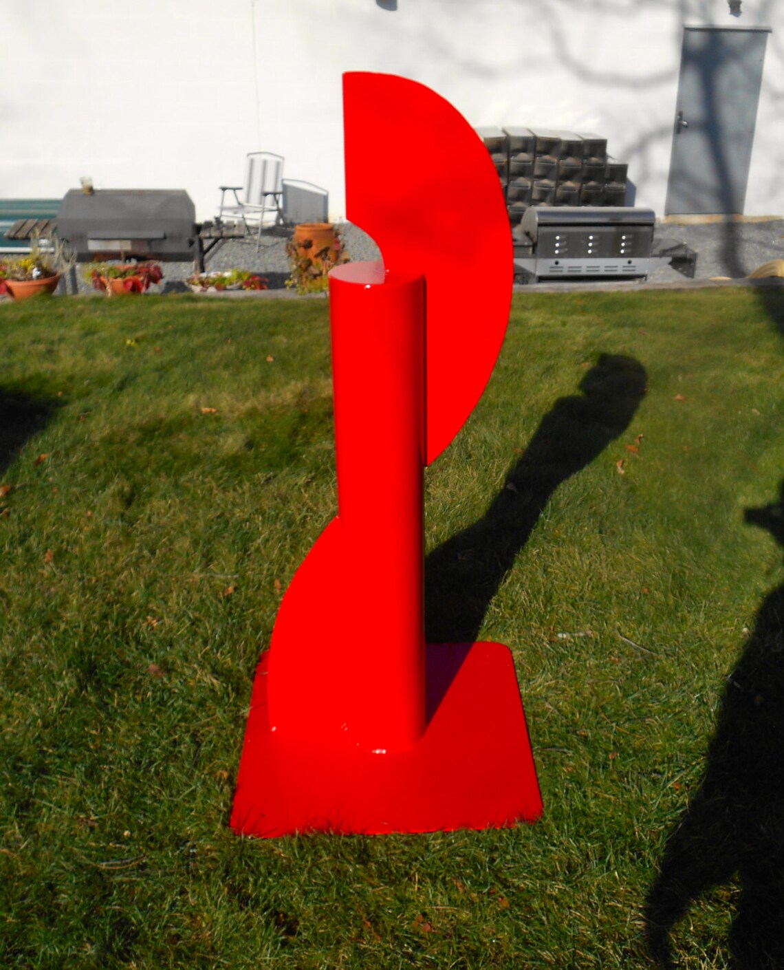 Metal Sculpture, Free Standing Metal Sculpture, Landscape Art, Large ...