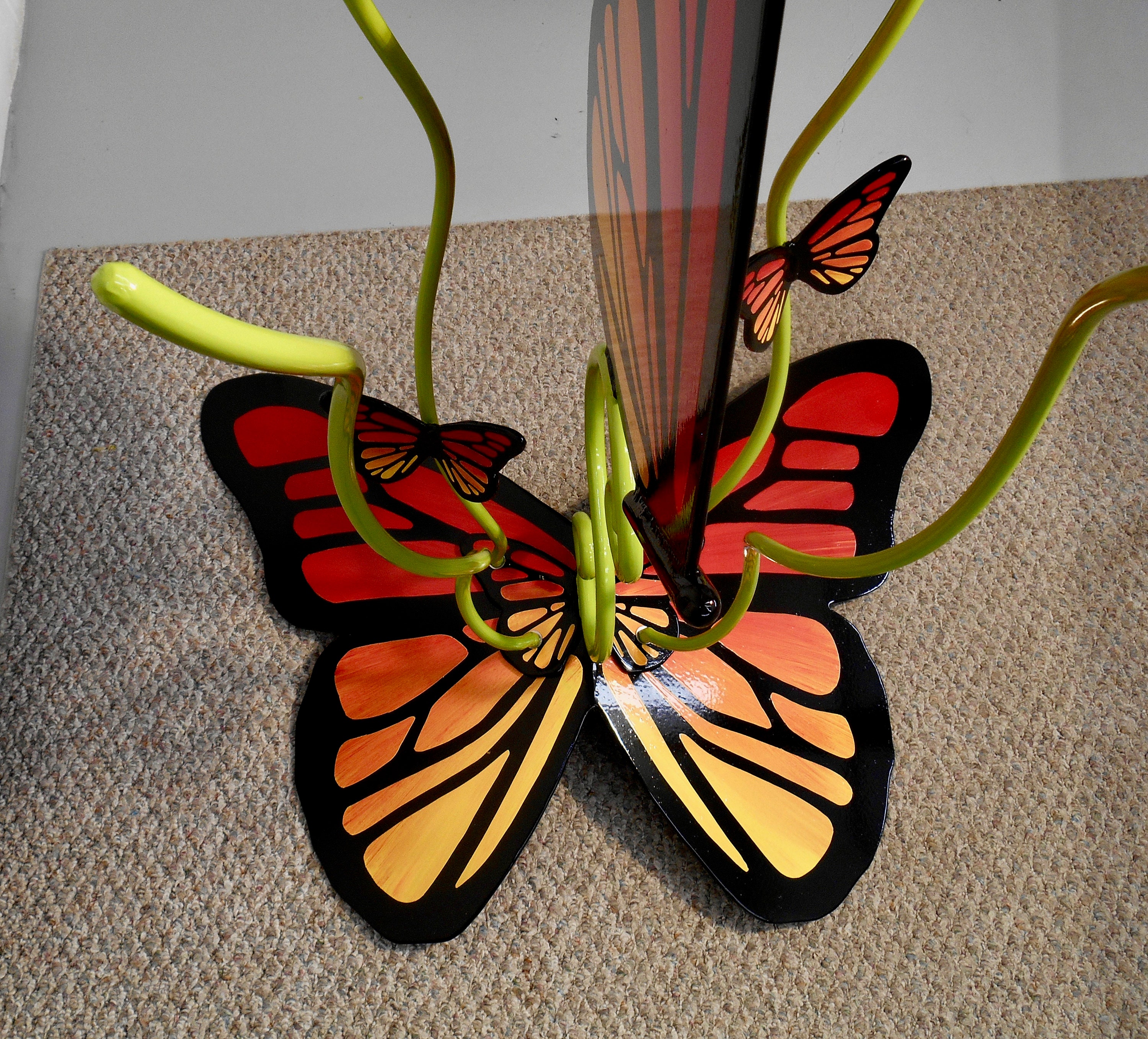 Butterfly Metal Wall Decor Plasma Cut Metal Butterfly Large | Etsy