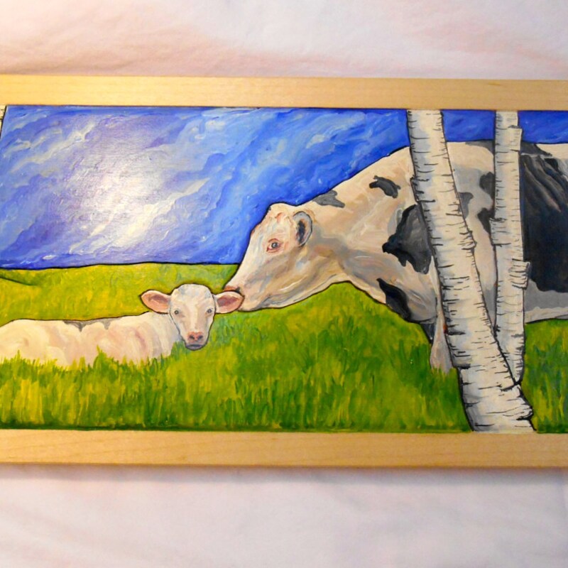 Calf Painting - Etsy