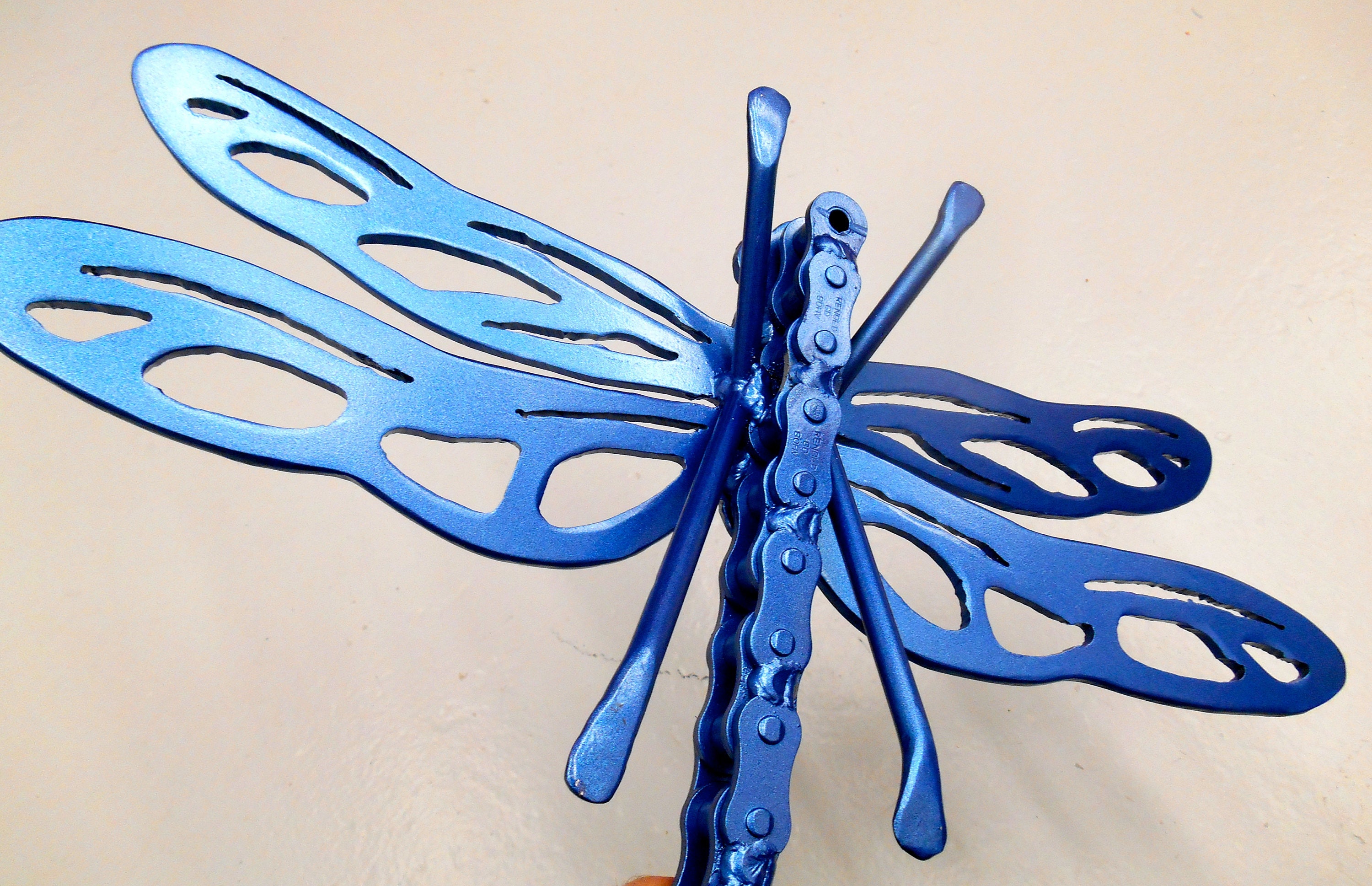 Large Dragonfly Sculpture Metal Dragonfly Steampunk Metal - Etsy