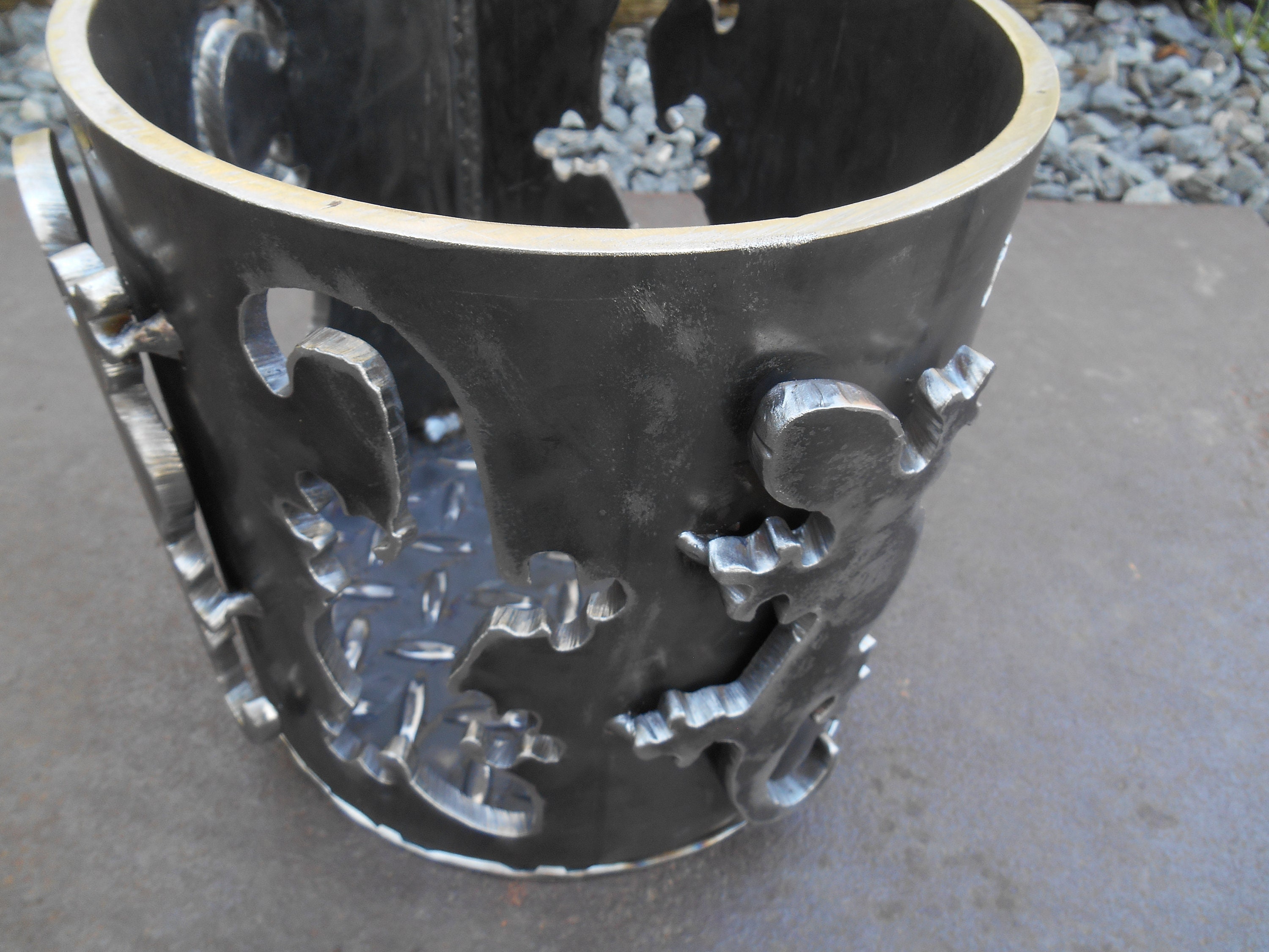 Steel Rain Chain Basin, Rain Catcher, Rain Water Diffuser, Rain Water ...