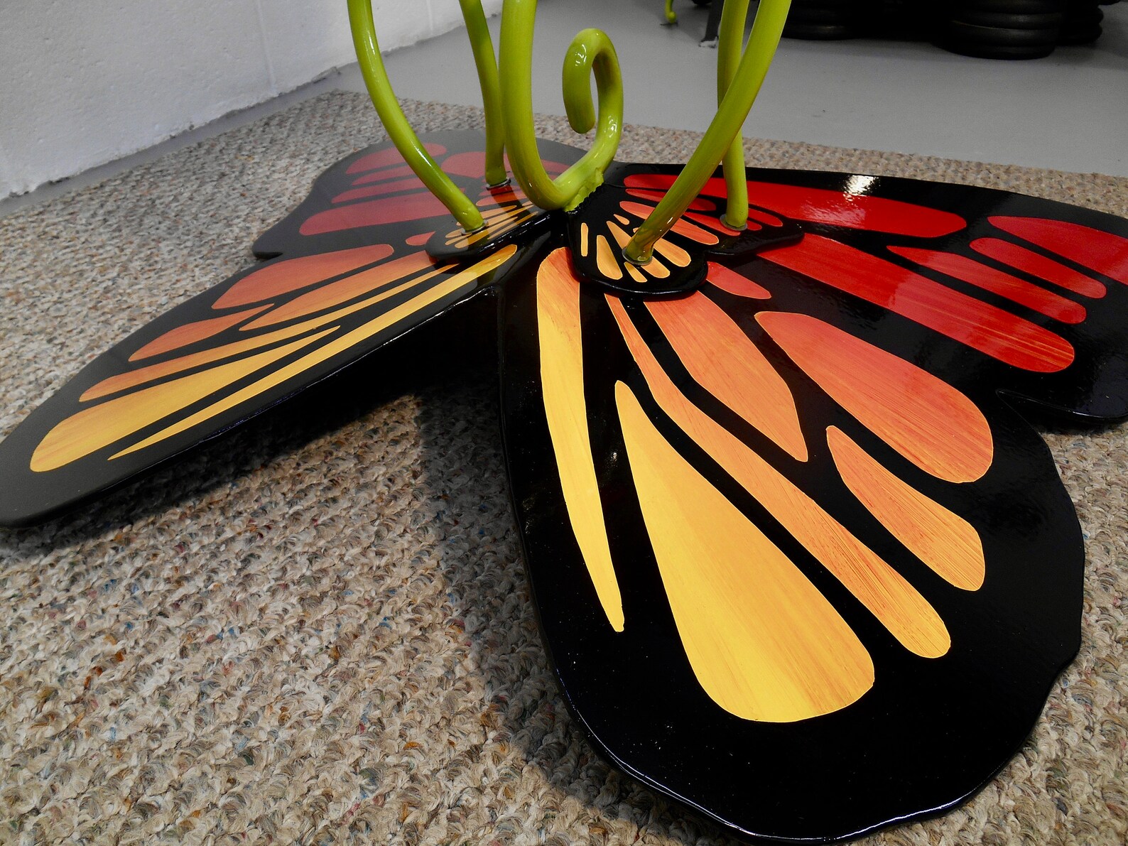 Butterfly Metal Wall Decor, Plasma Cut Metal Butterfly, Large ...