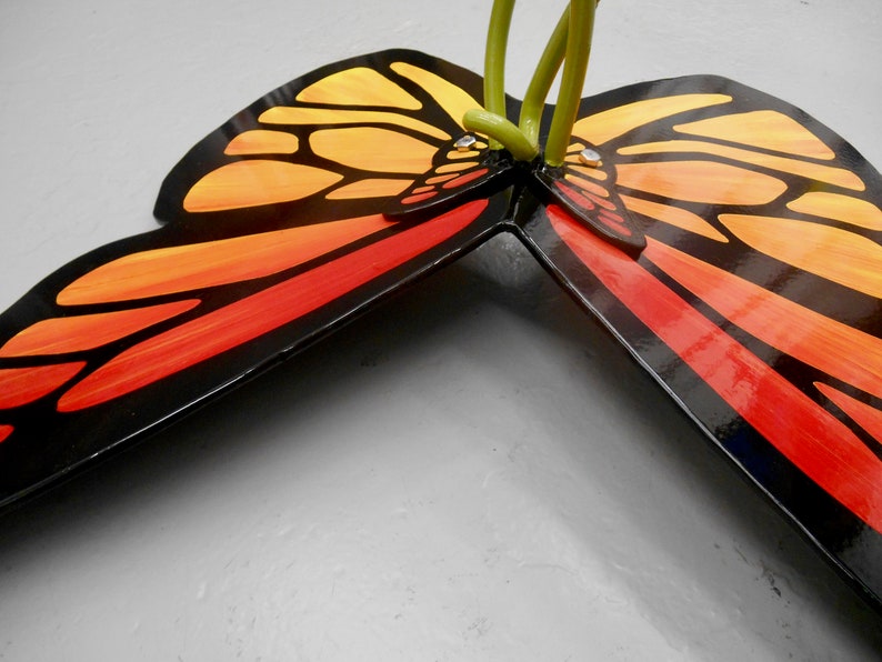 Giant Butterfly Garden Memorial Sculpture Butterfly Metal - Etsy