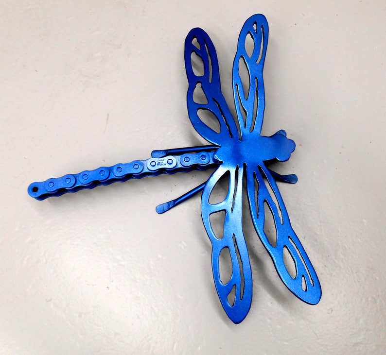 Large Dragonfly Sculpture, Metal Dragonfly, Steampunk Metal Art, Gift ...