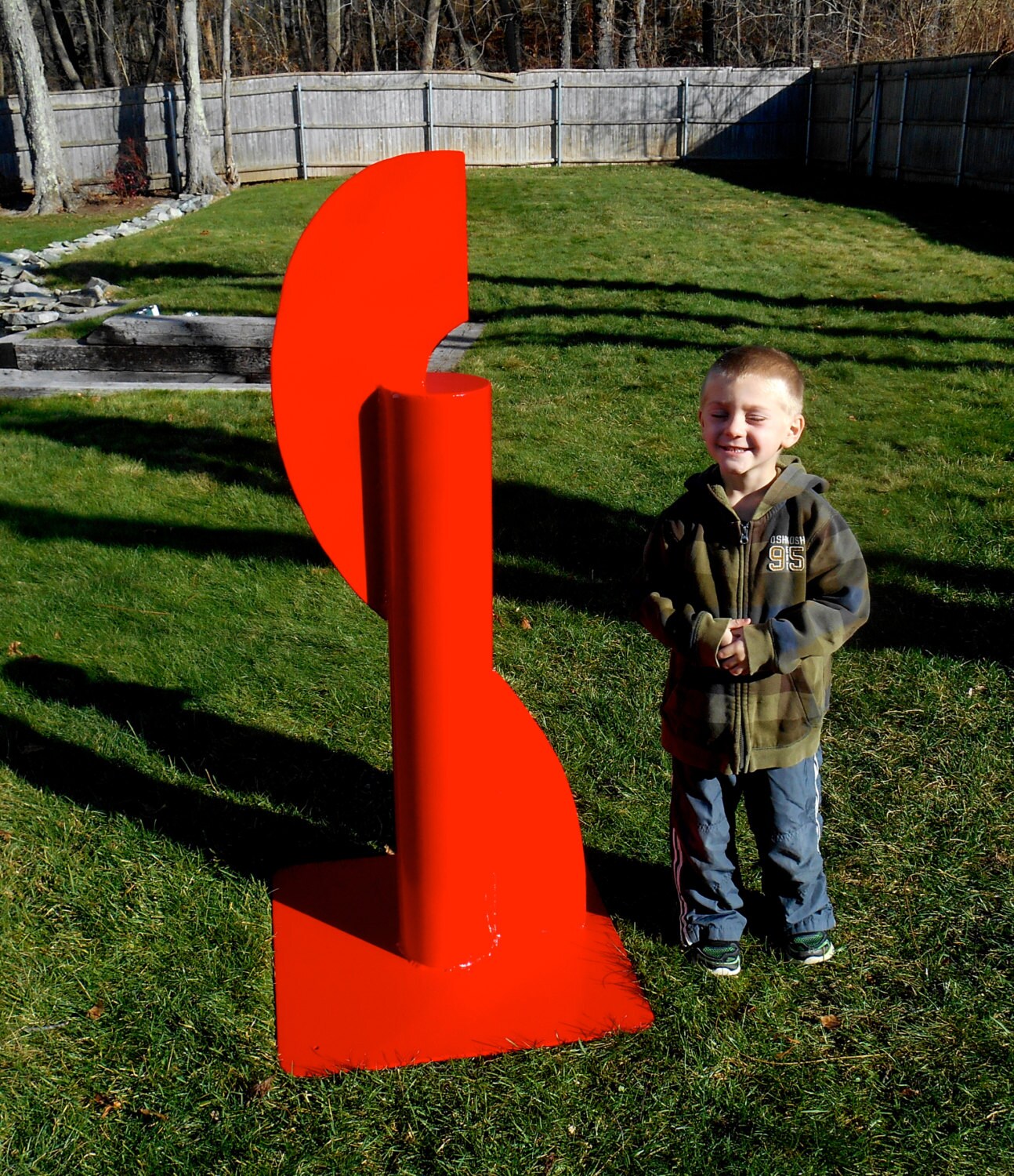 Metal Sculpture, Free Standing Metal Sculpture, Landscape Art, Large ...
