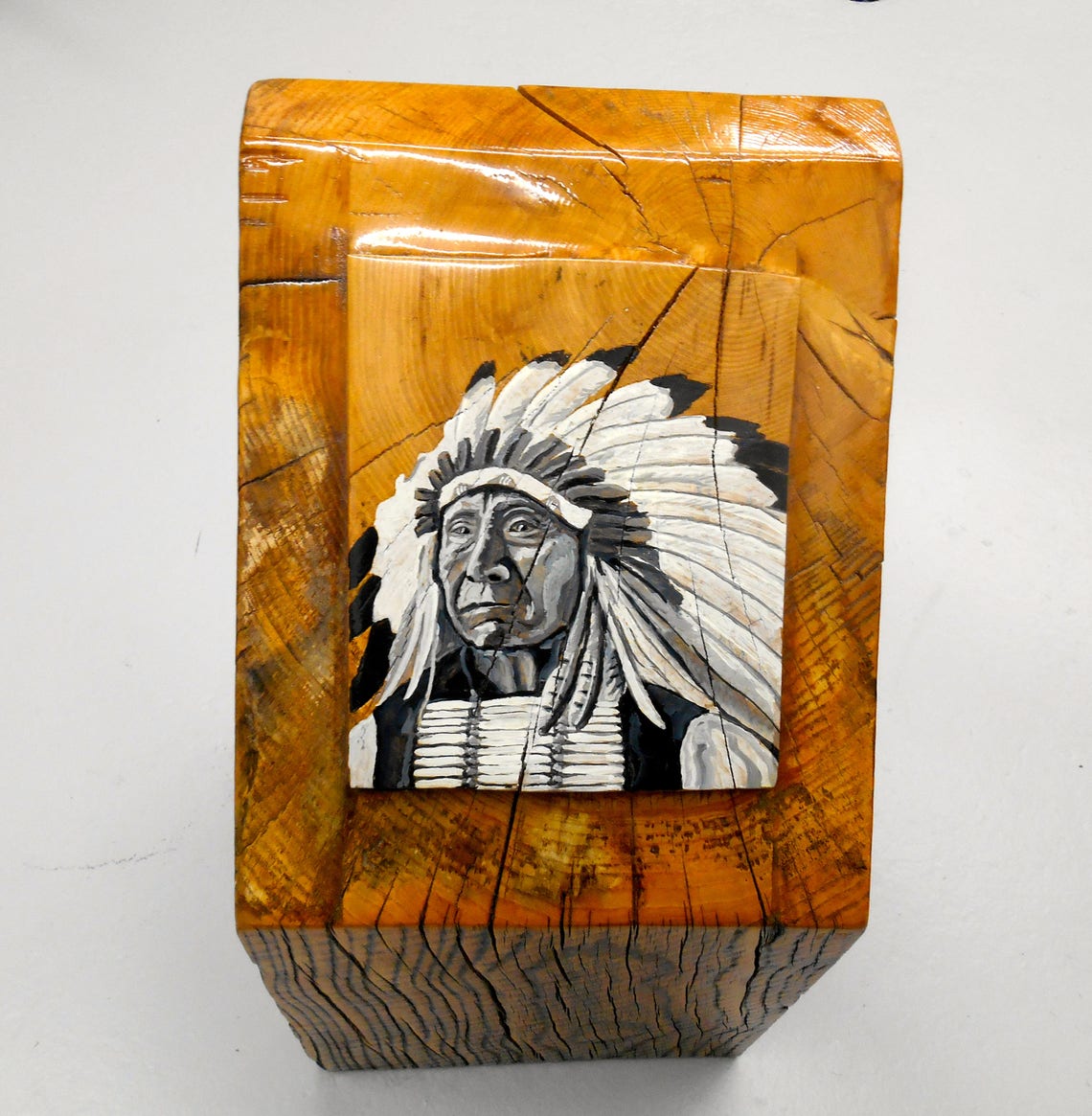 Unique Native American Gift, Southwestern Home Decor, Indian Carving ...