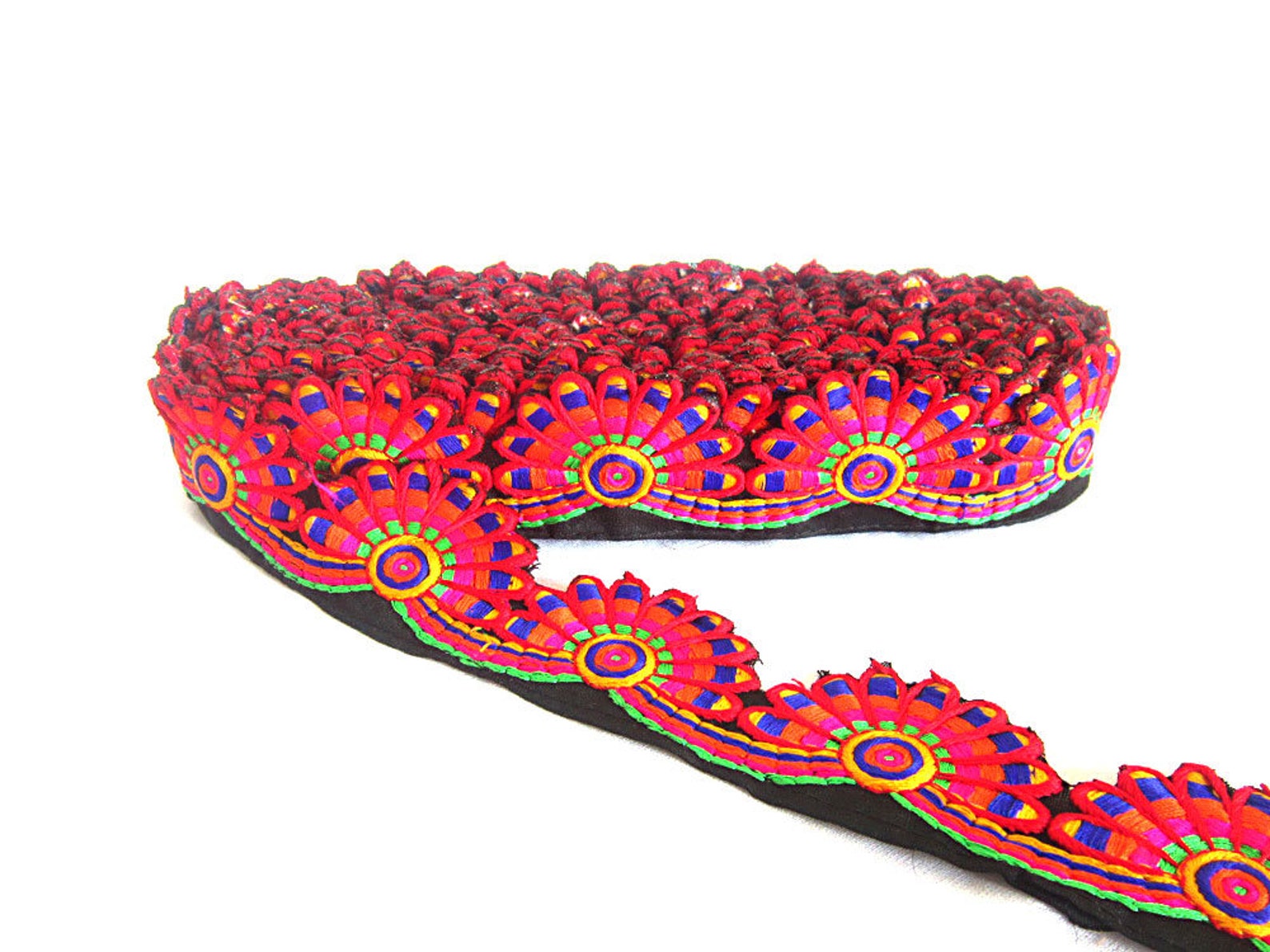 Indian Fabric, Saree Border, Saree Borders, Saree Ribbon Lace, Indian ...