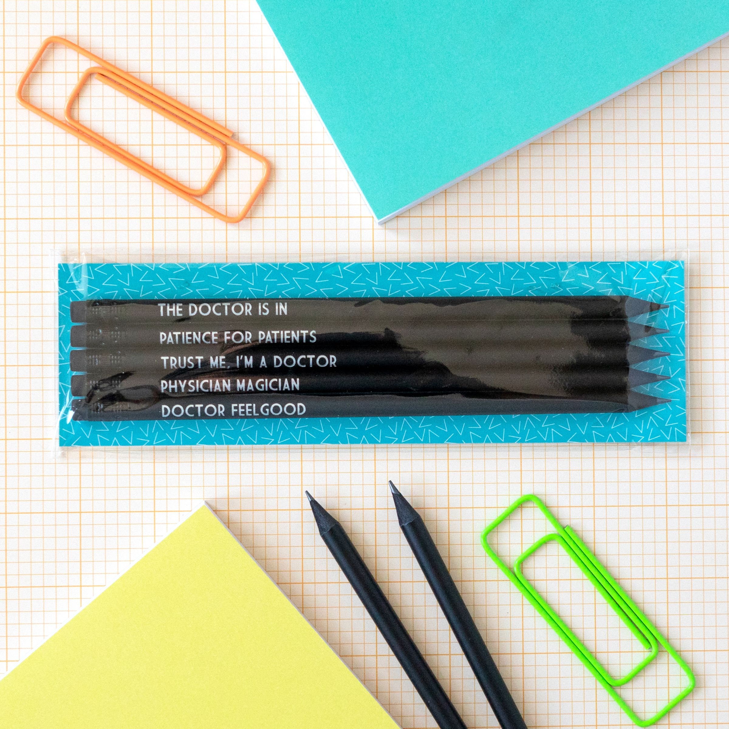 Doctor Pencil Set | Physician Magician - Etsy UK