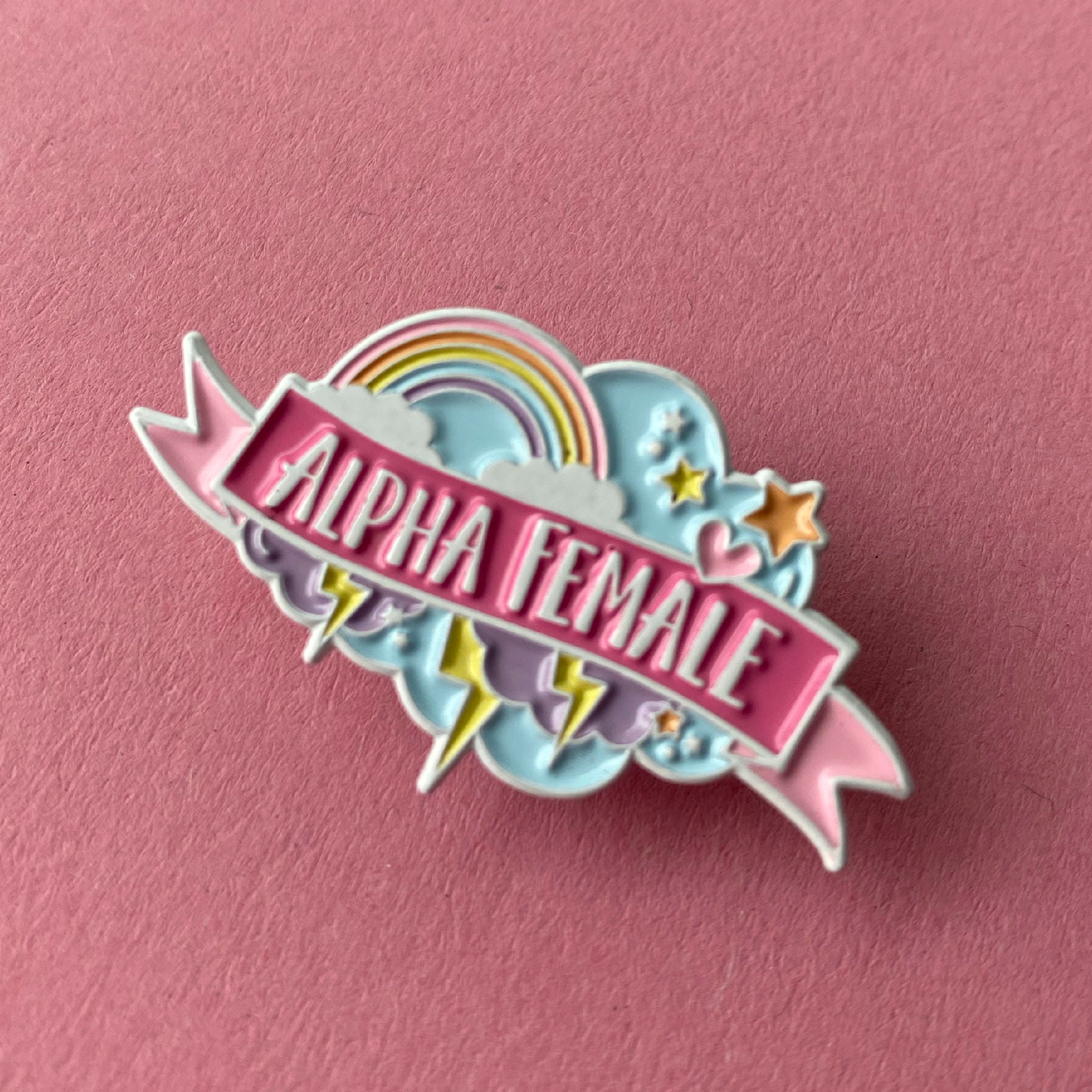Alpha Female Enamel Pin | Etsy