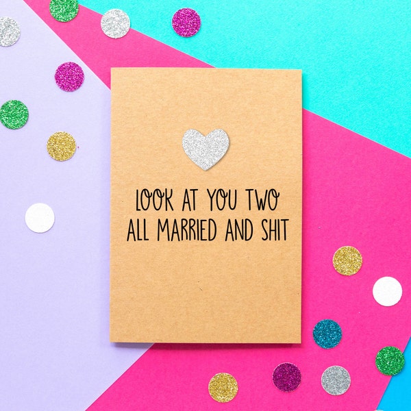 Funny Wedding Cards - Etsy