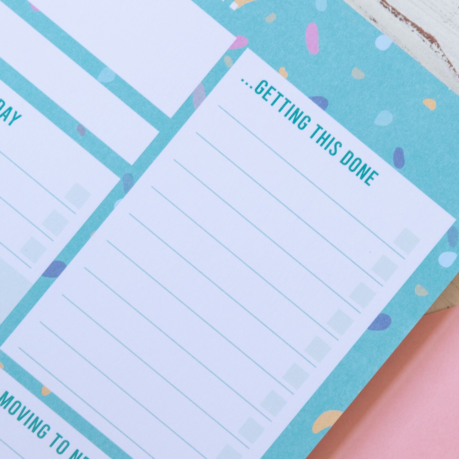 Weekly Planner | A4 Desk Planner Pad, Funny Notepad, Desk Planner ...