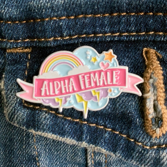 Alpha Female Enamel Pin | Etsy